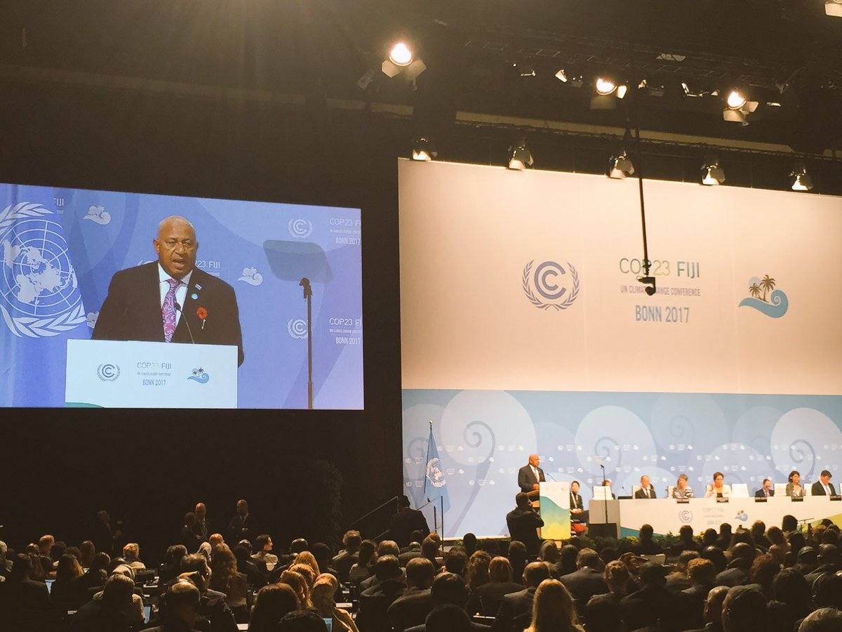 Ouverture de la 23ème conférence sur les changements climatiques (COP23 ...
